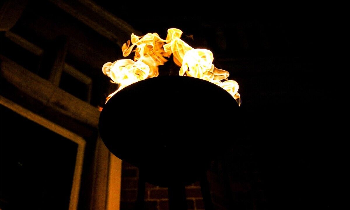 2 x Gas Flambeaux Flame Effects for Hire Glasgow – RS100 Pro Sound ...